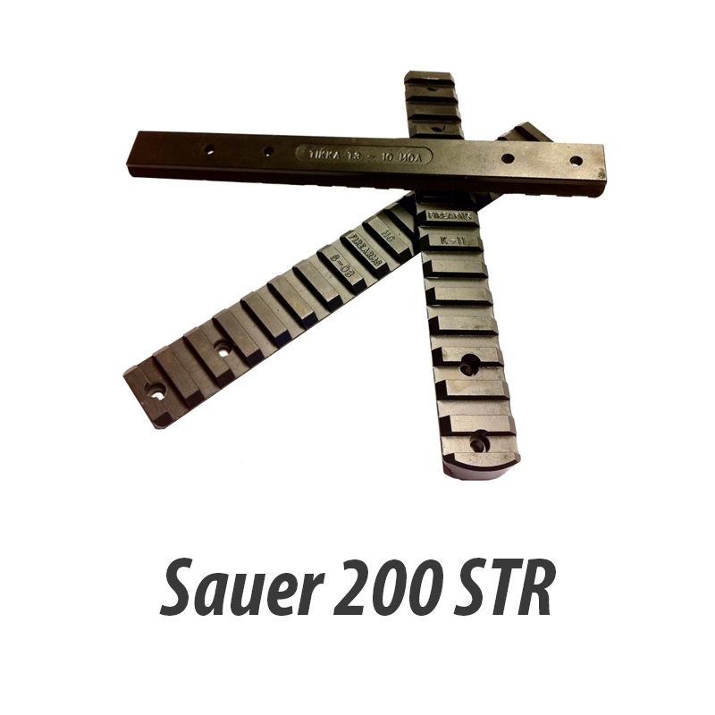 Sauer 200 STR - montage skinne - Picatinny/Stanag Rail